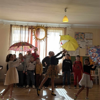 Autumn event at the Samtredia Day Care Center for Children with ...